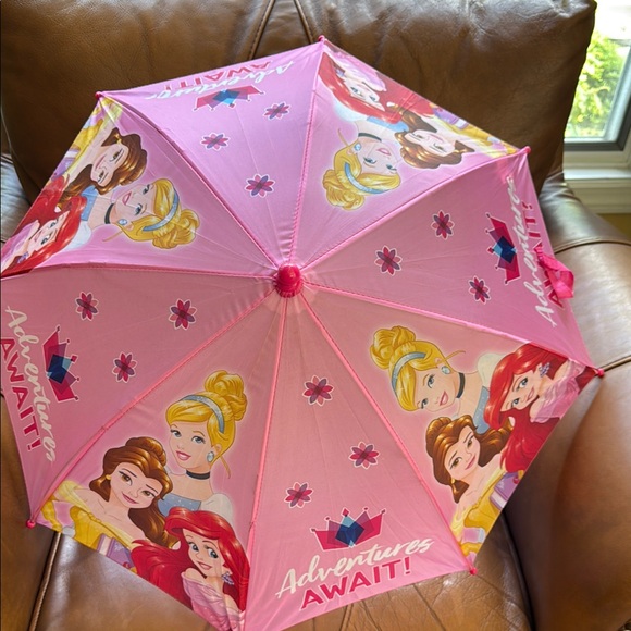 Disney | Accessories | Disney Princess Pink Umbrella | Poshmark